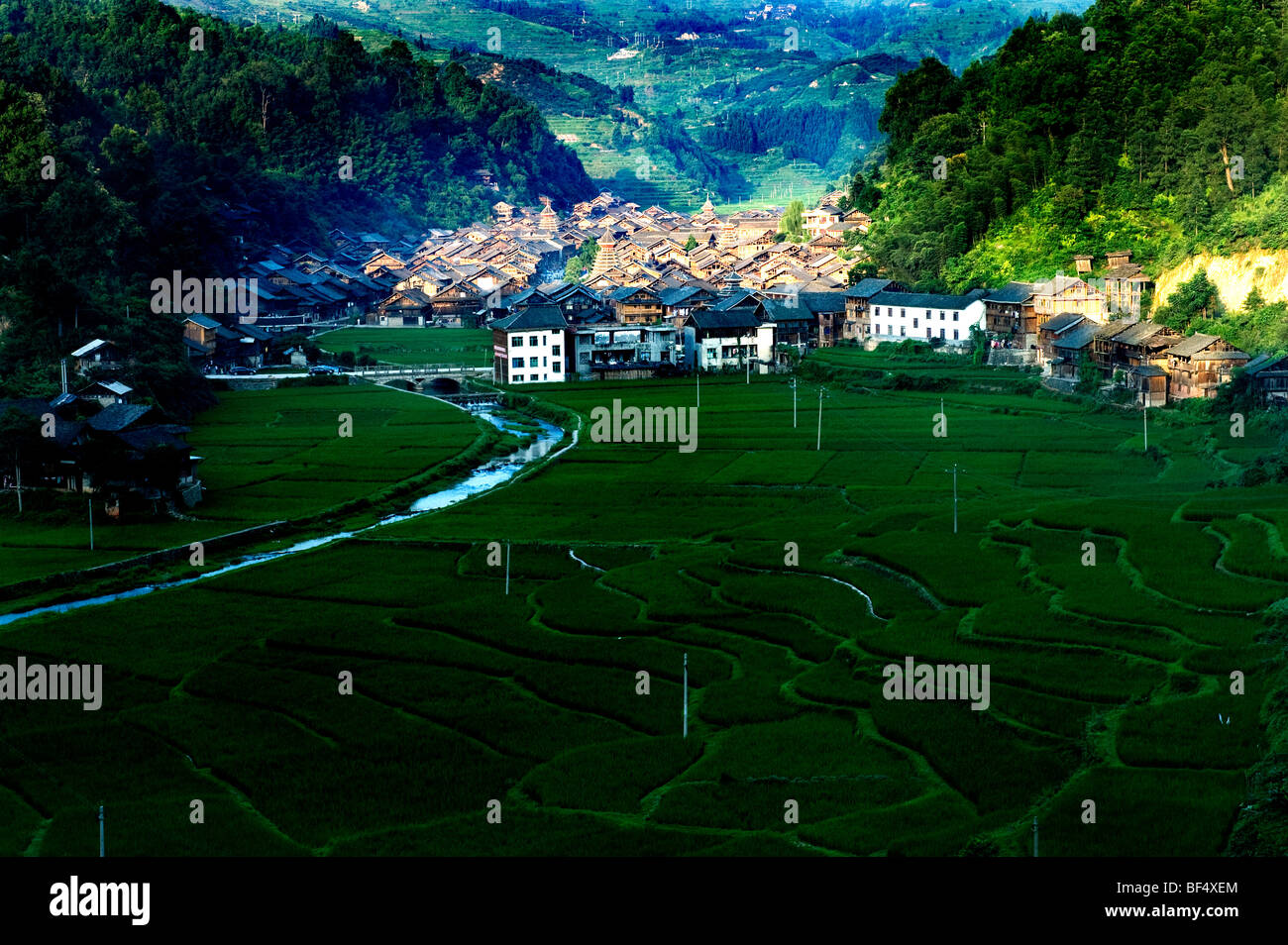 Zhaoxing Dong Village, Liping County, Qiandongnan Miao and Dong ...