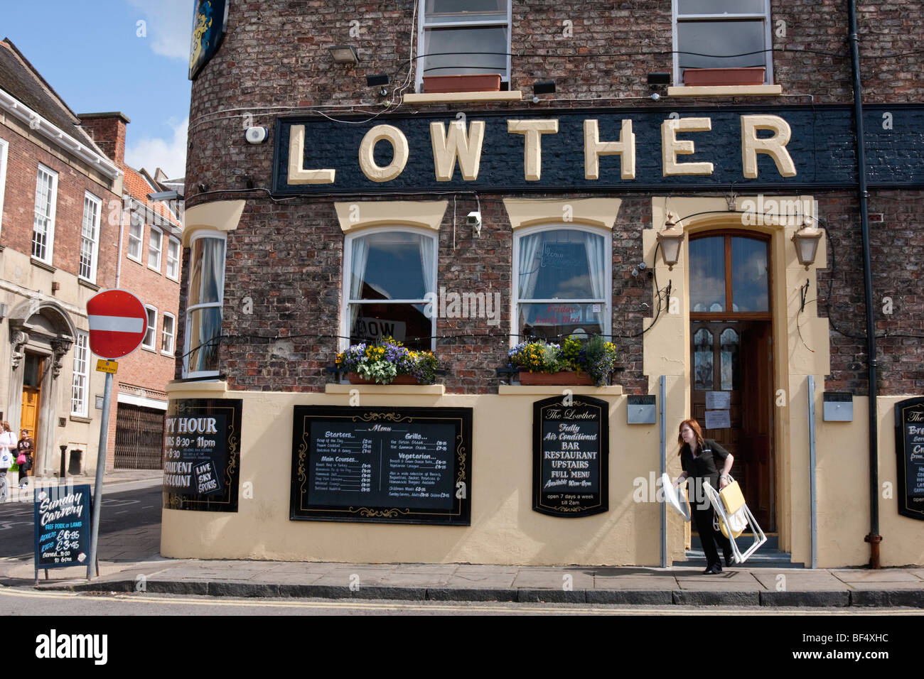 The Lowther Pub, York Stock Photo - Alamy