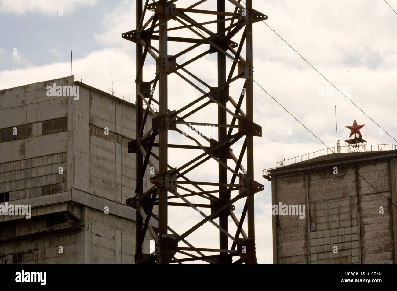 abandoned Russian factory Stock Photo - Alamy
