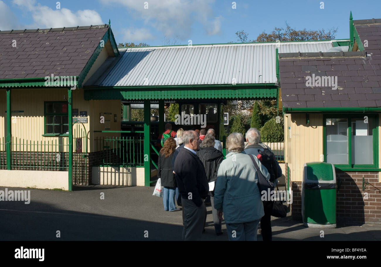 Llanberis Railway Station for the Snowdonia Mountain Railway Stock ...