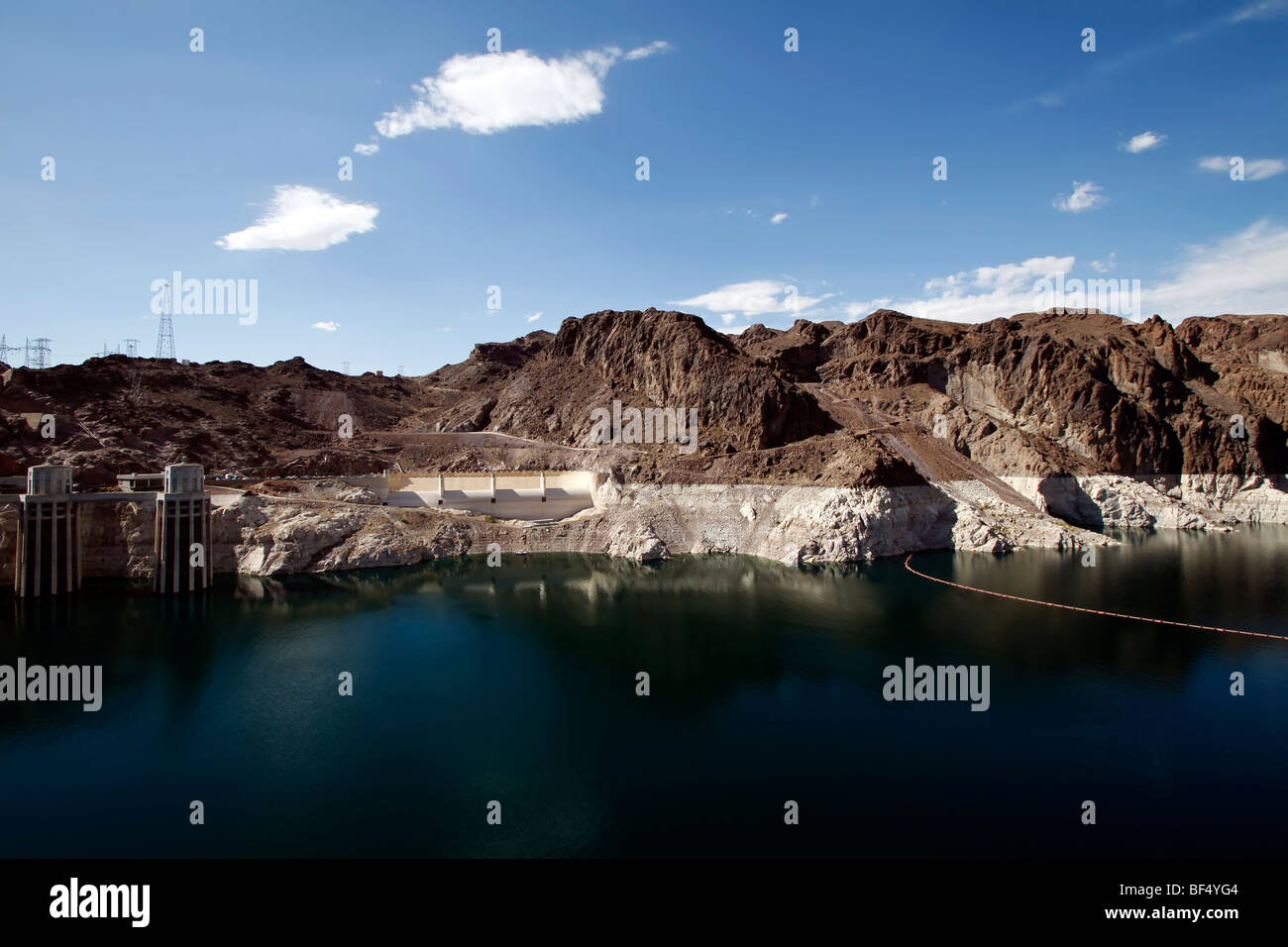 Lake Mead reservoir, Hoover Dam, Nevada, Arizona, USA Stock Photo - Alamy