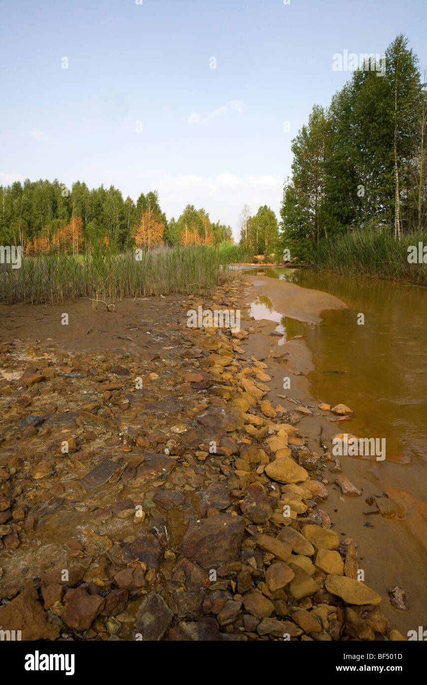 polluted countryside next to karabash in the urals russia Stock Photo ...
