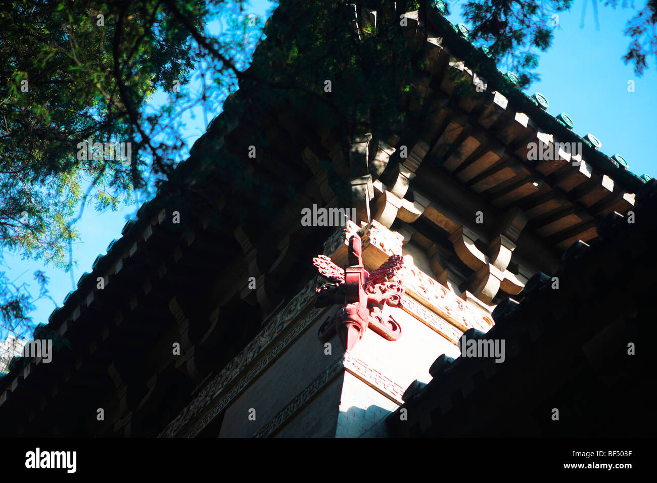 Details of roof structure, Fu Jen Catholic University, Beijing Normal ...