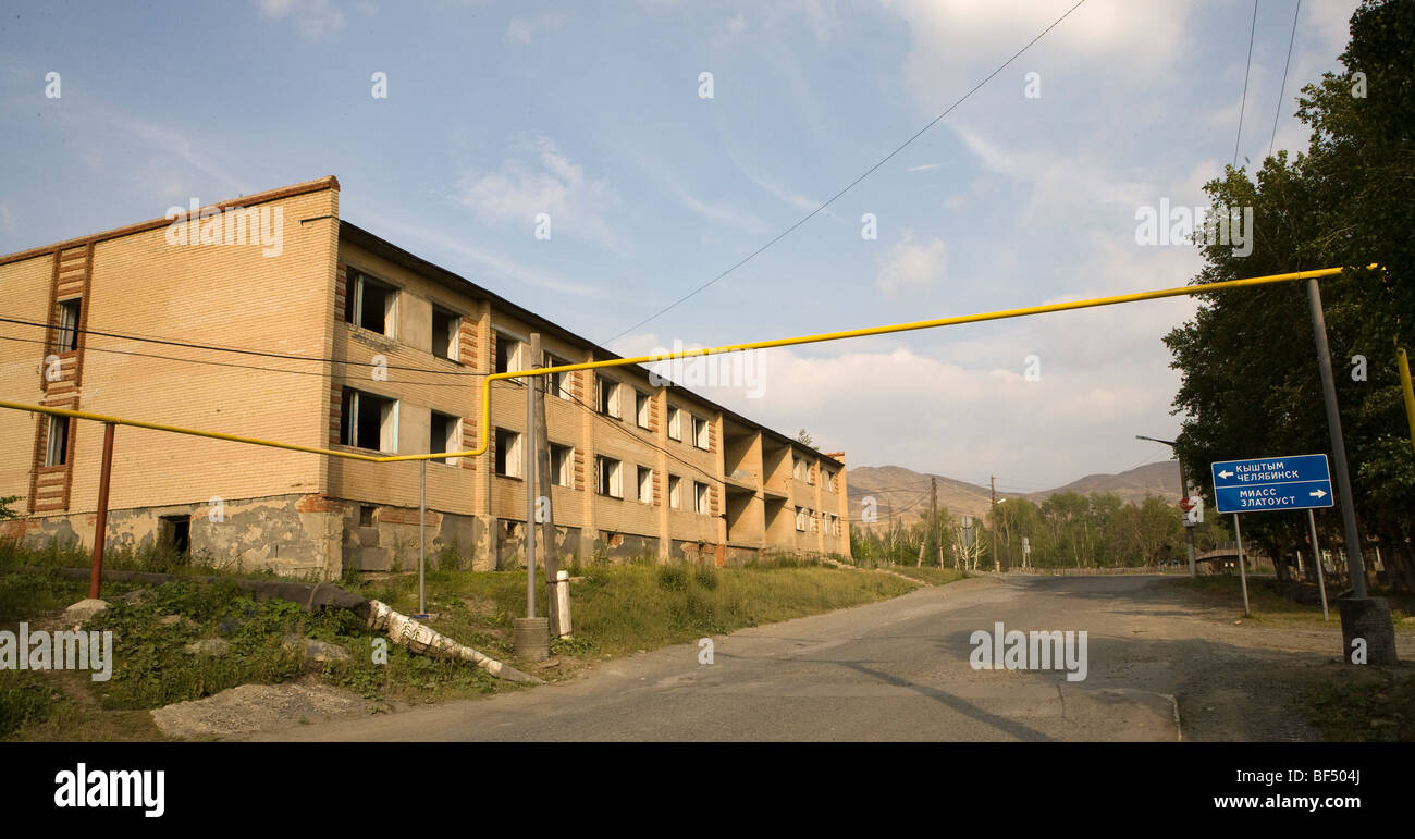 Karabash, the dirtiest town in russia Stock Photo - Alamy