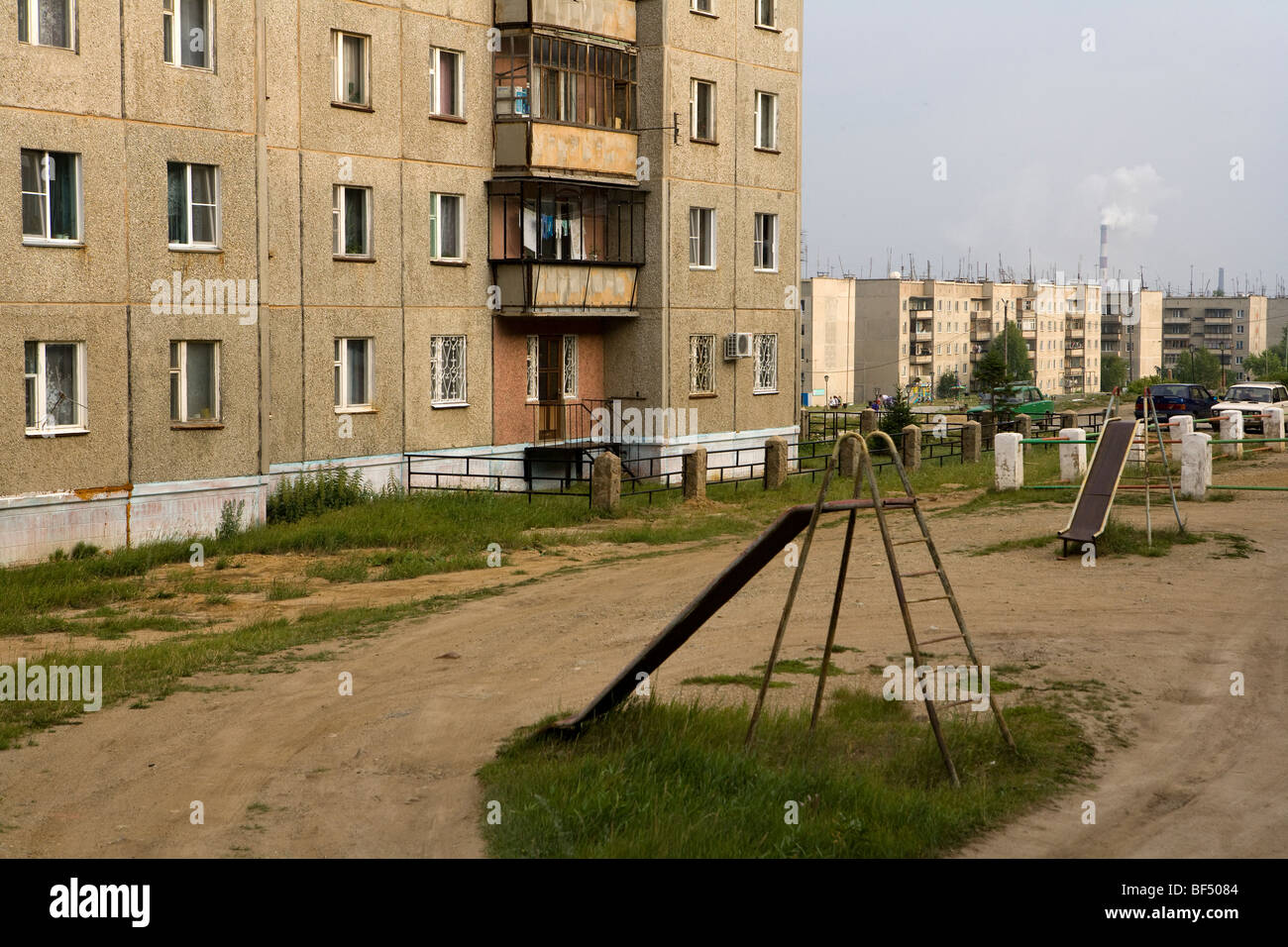 Soviet era apartment block hi-res stock photography and images - Alamy