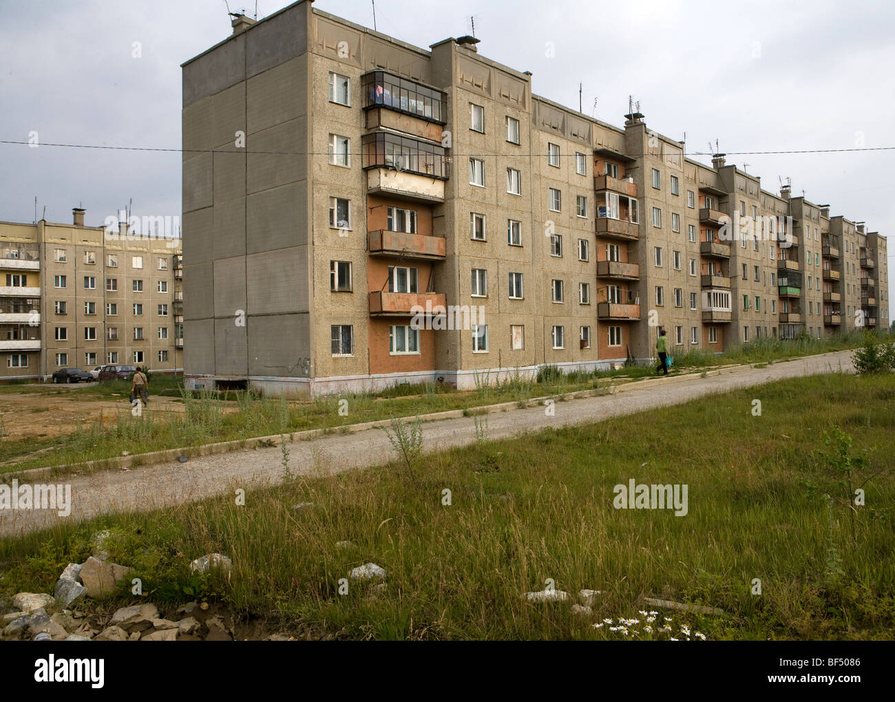 Karabash the dirtiest town in the Urals Russia Stock Photo - Alamy