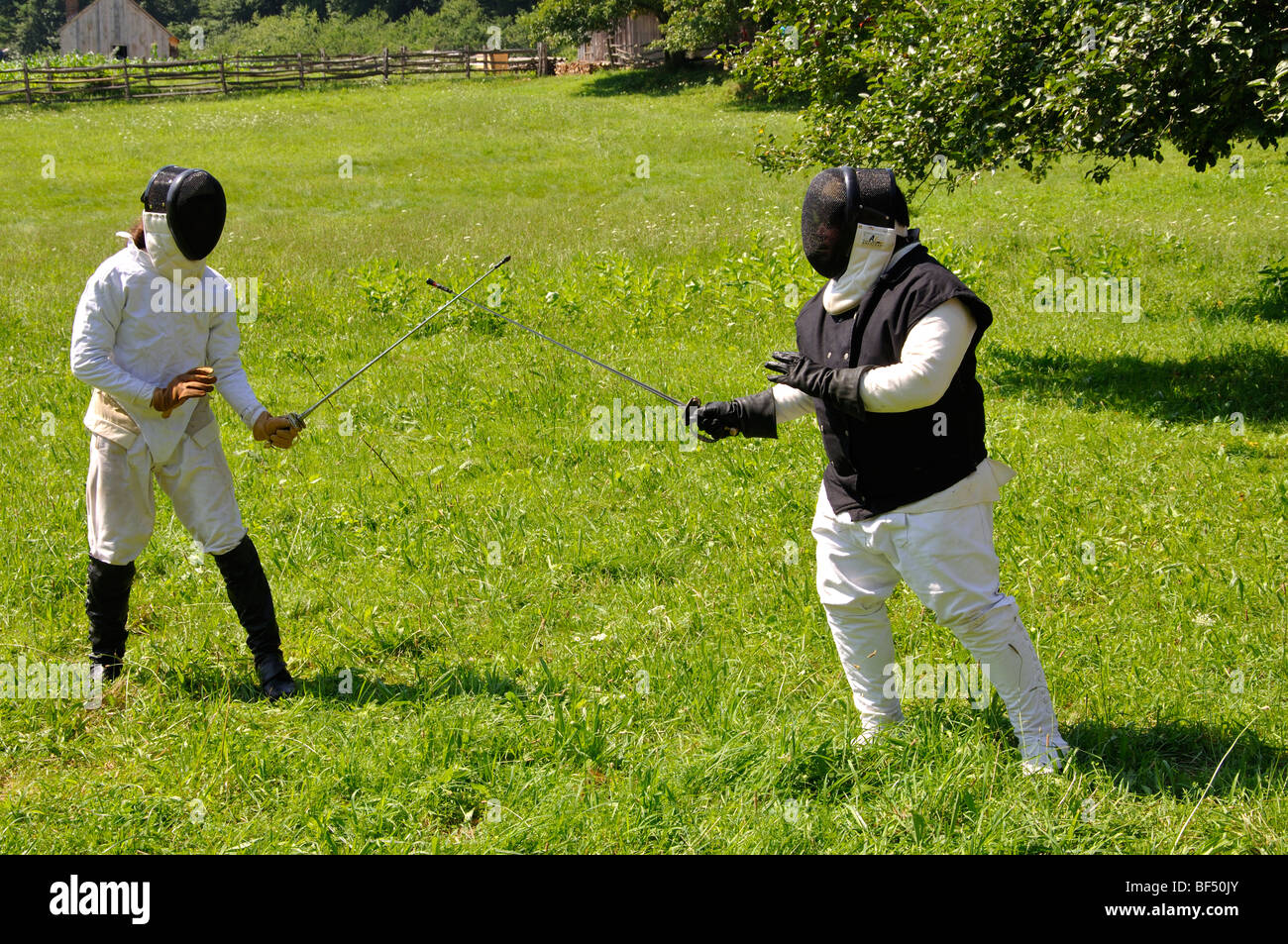 Fencing historic fencing hi-res stock photography and images - Alamy