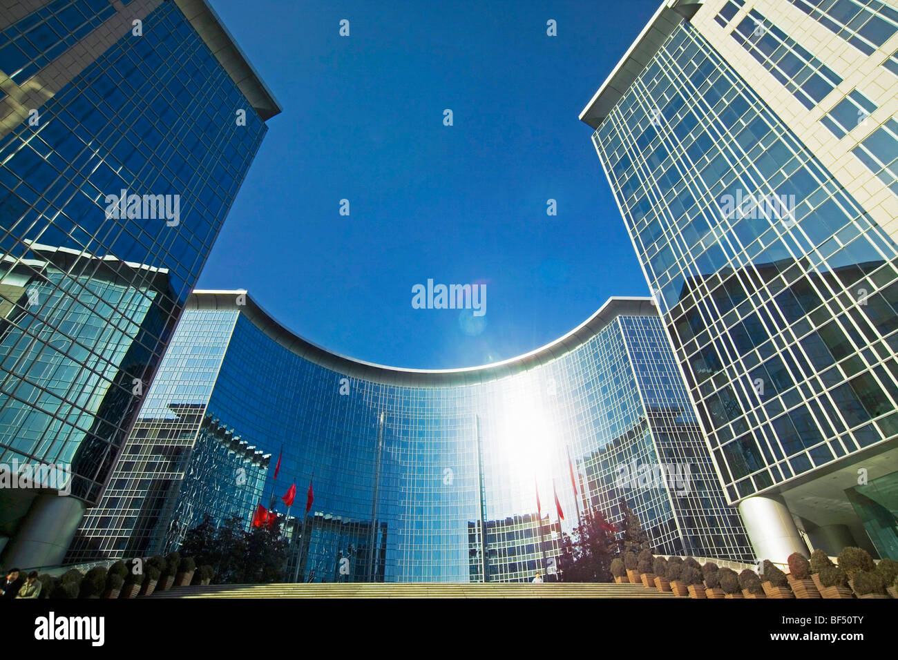 Grand Hyatt Beijing, China Stock Photo - Alamy