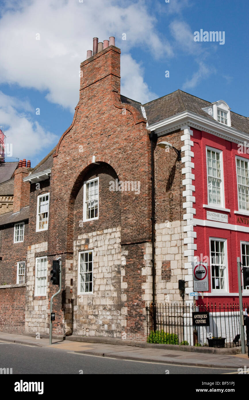 Street scene in York, England Stock Photo - Alamy