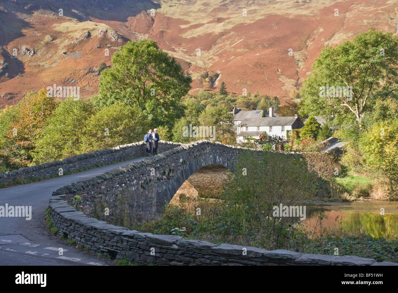 Grange in Borrowdale. Cumbria Stock Photo - Alamy