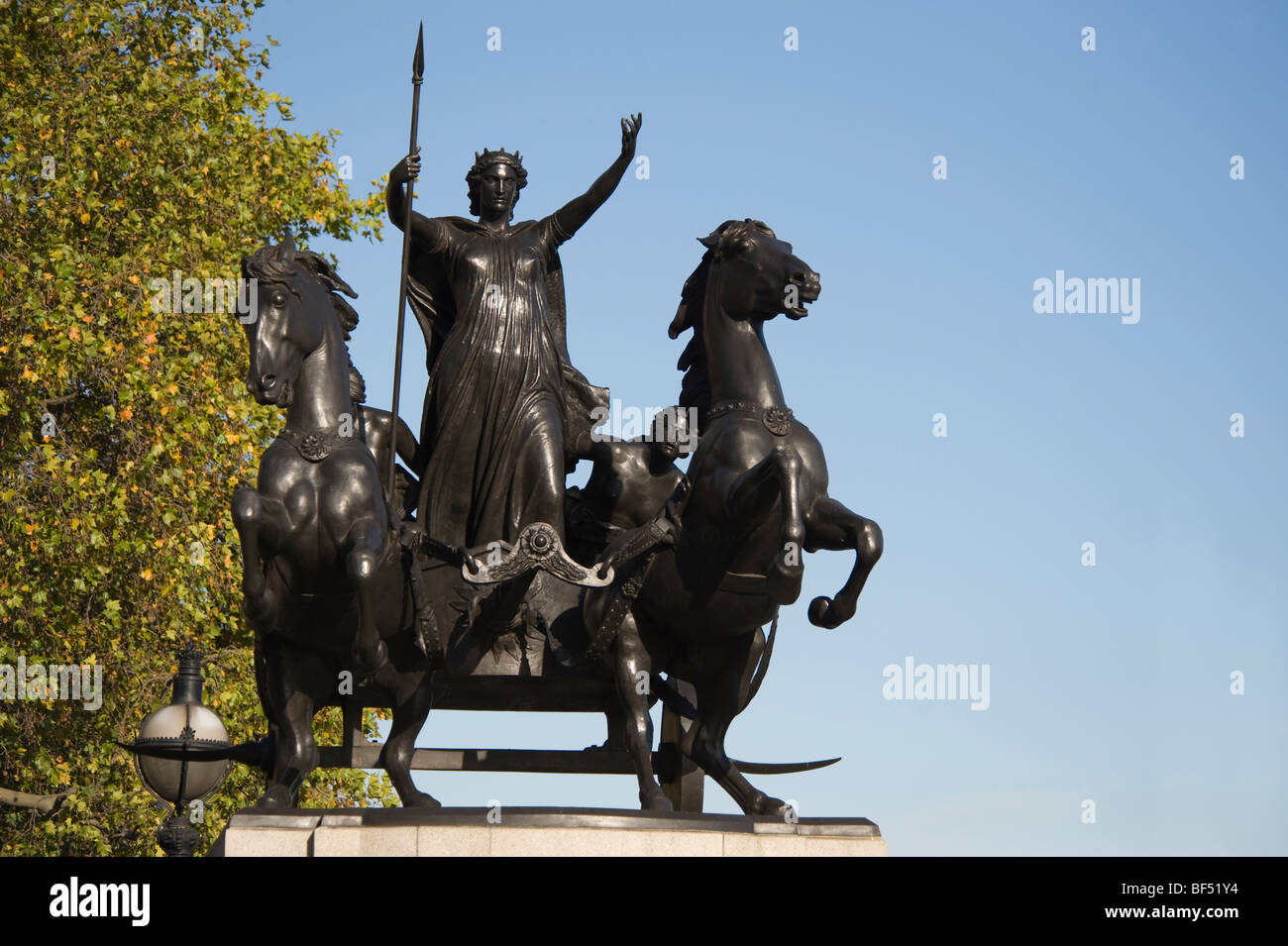 Westminster queen boadicea hi-res stock photography and images - Alamy