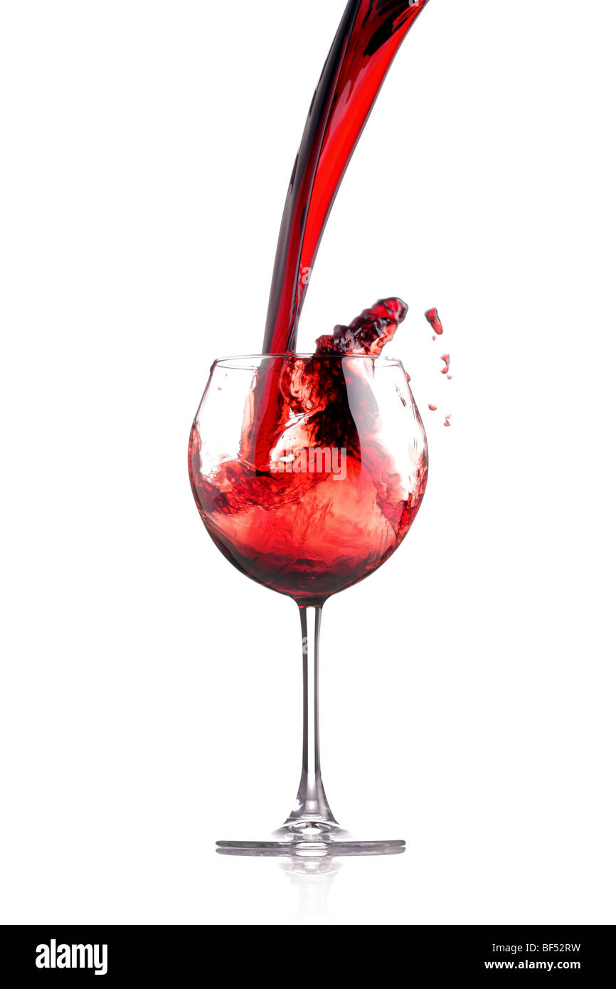 Red wine label spill hi-res stock photography and images - Alamy