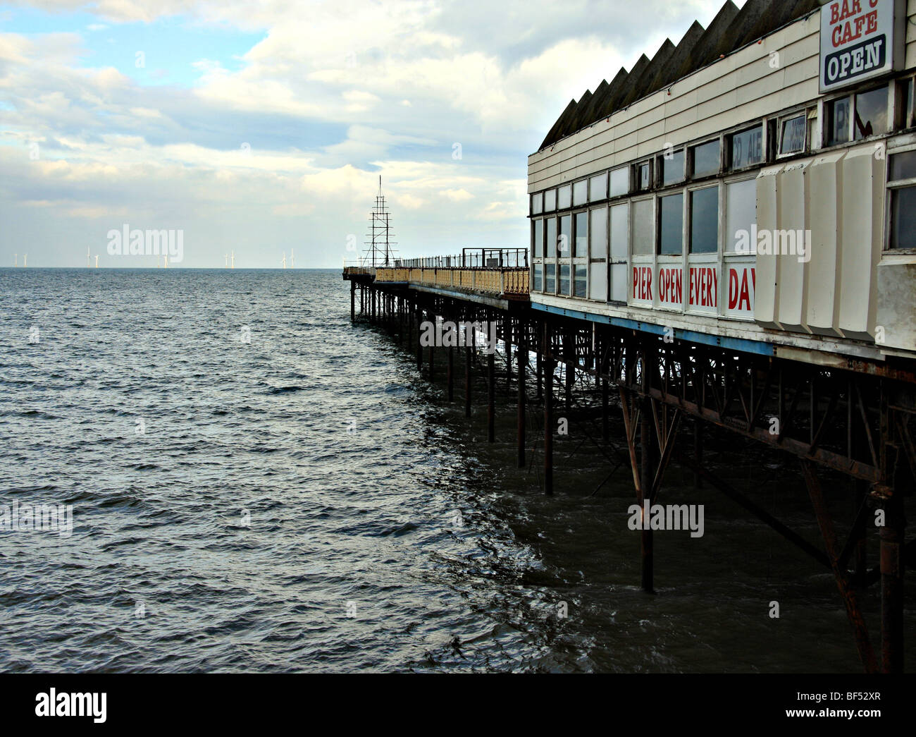 Colwyn bay old pier hi-res stock photography and images - Alamy