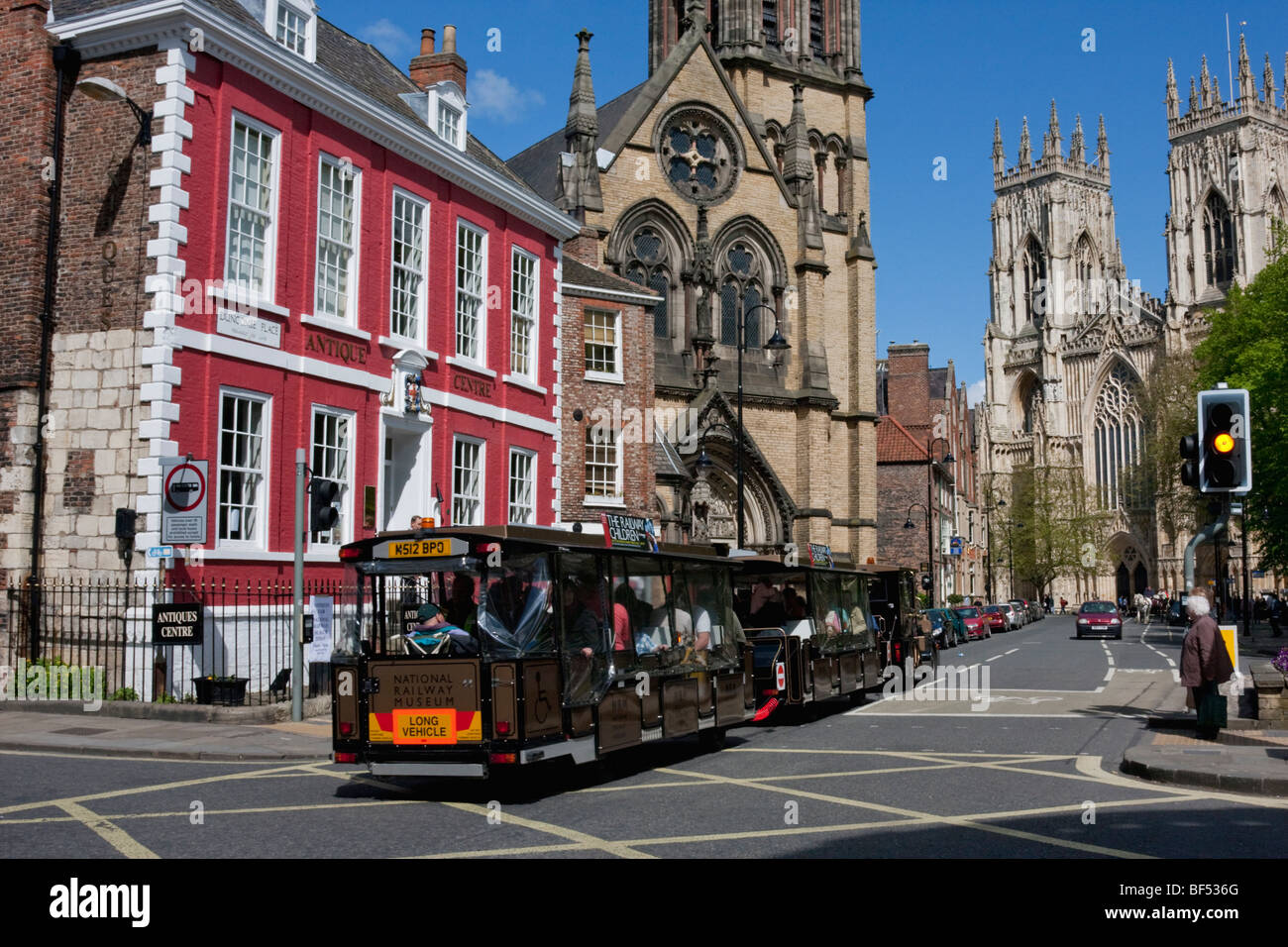 Street scene in York, England Stock Photo - Alamy