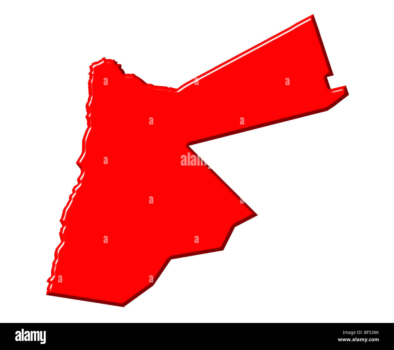 Jordan map Cut Out Stock Images & Pictures - Alamy