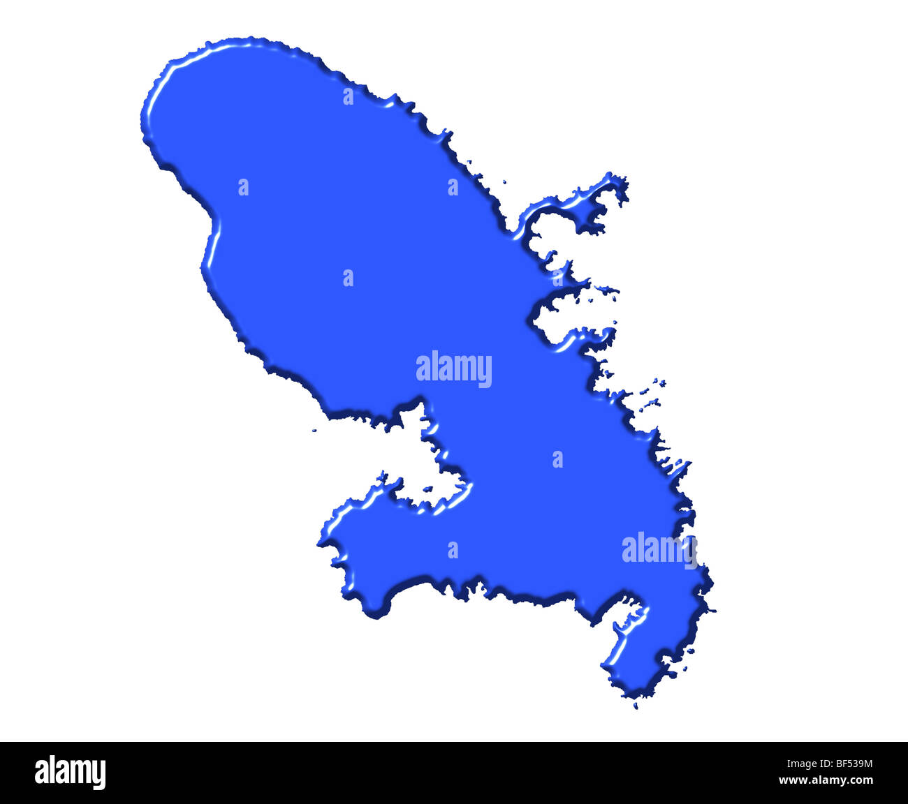 Map martinique hi-res stock photography and images - Alamy