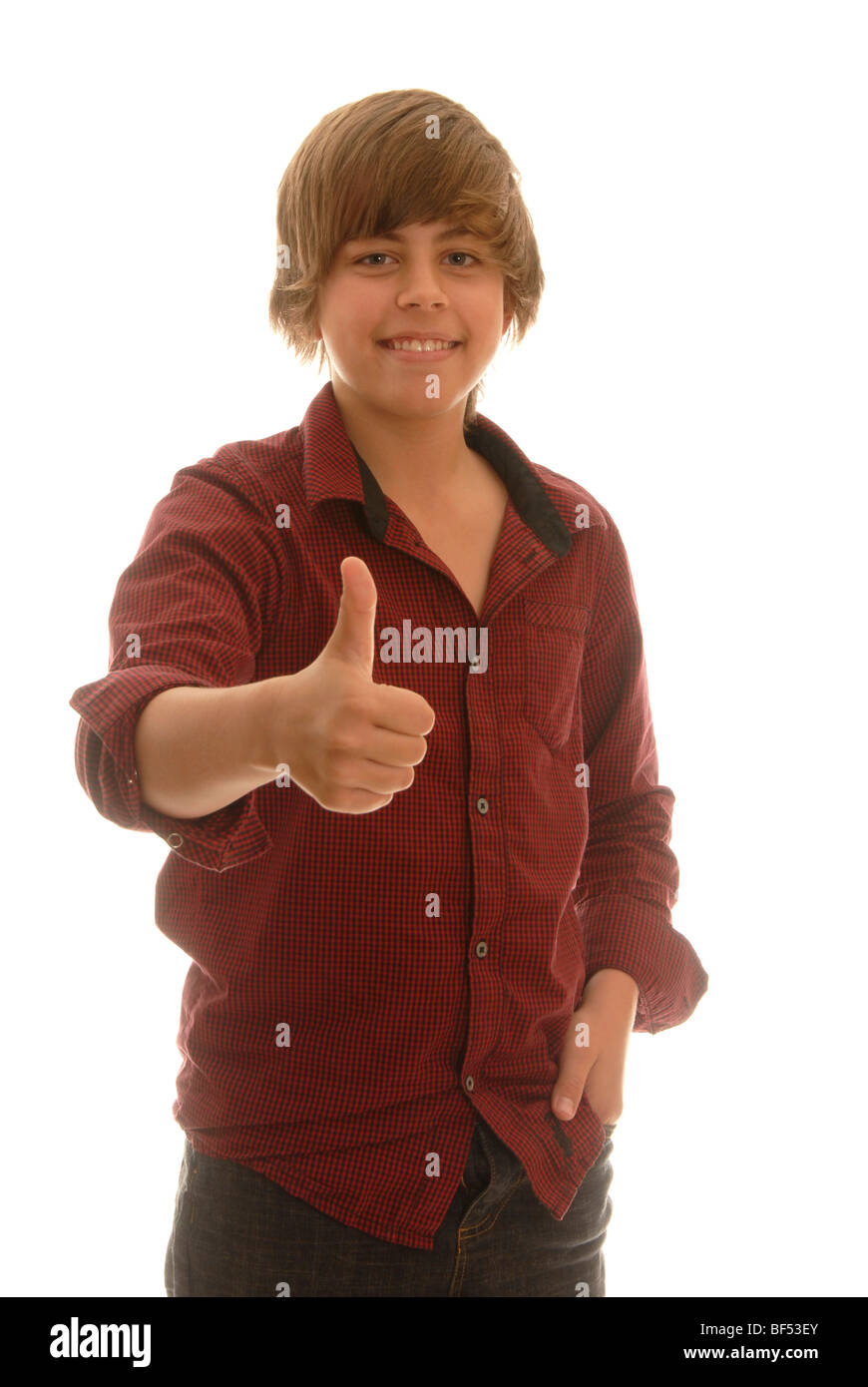 16 year old boy smiling hi-res stock photography and images - Alamy