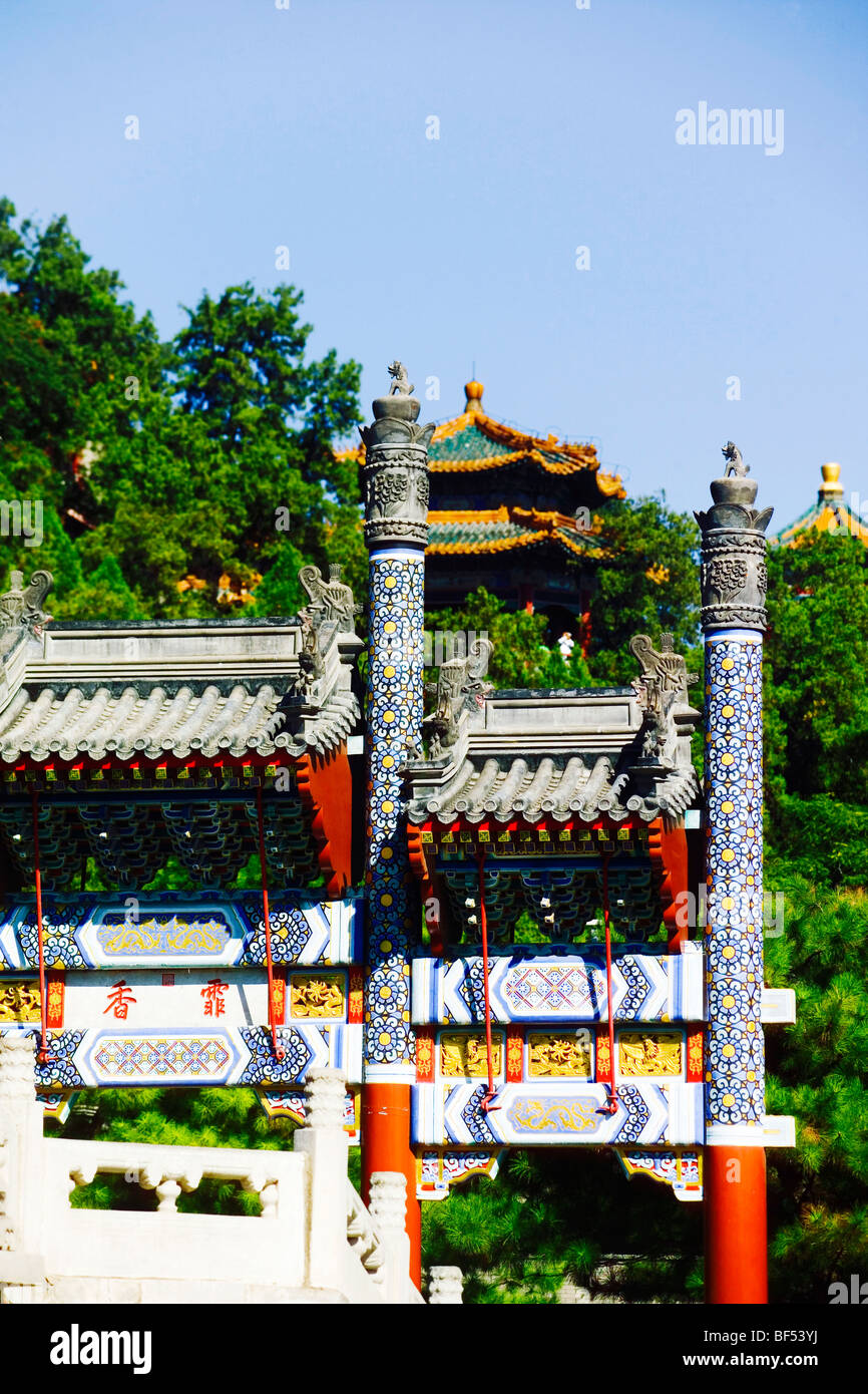 Pailou in the summer palace hi-res stock photography and images - Alamy