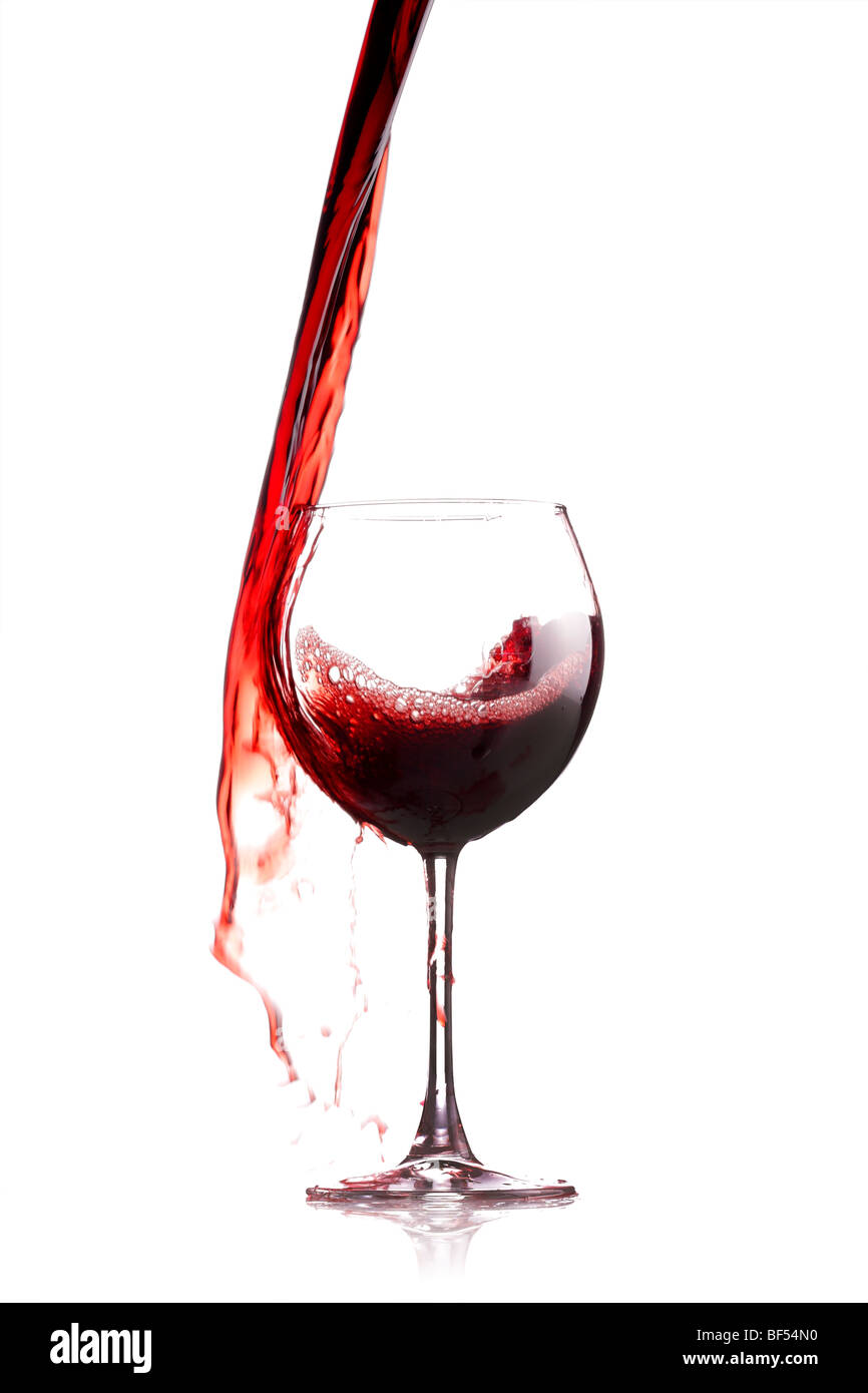 Red wine label spill hi-res stock photography and images - Alamy