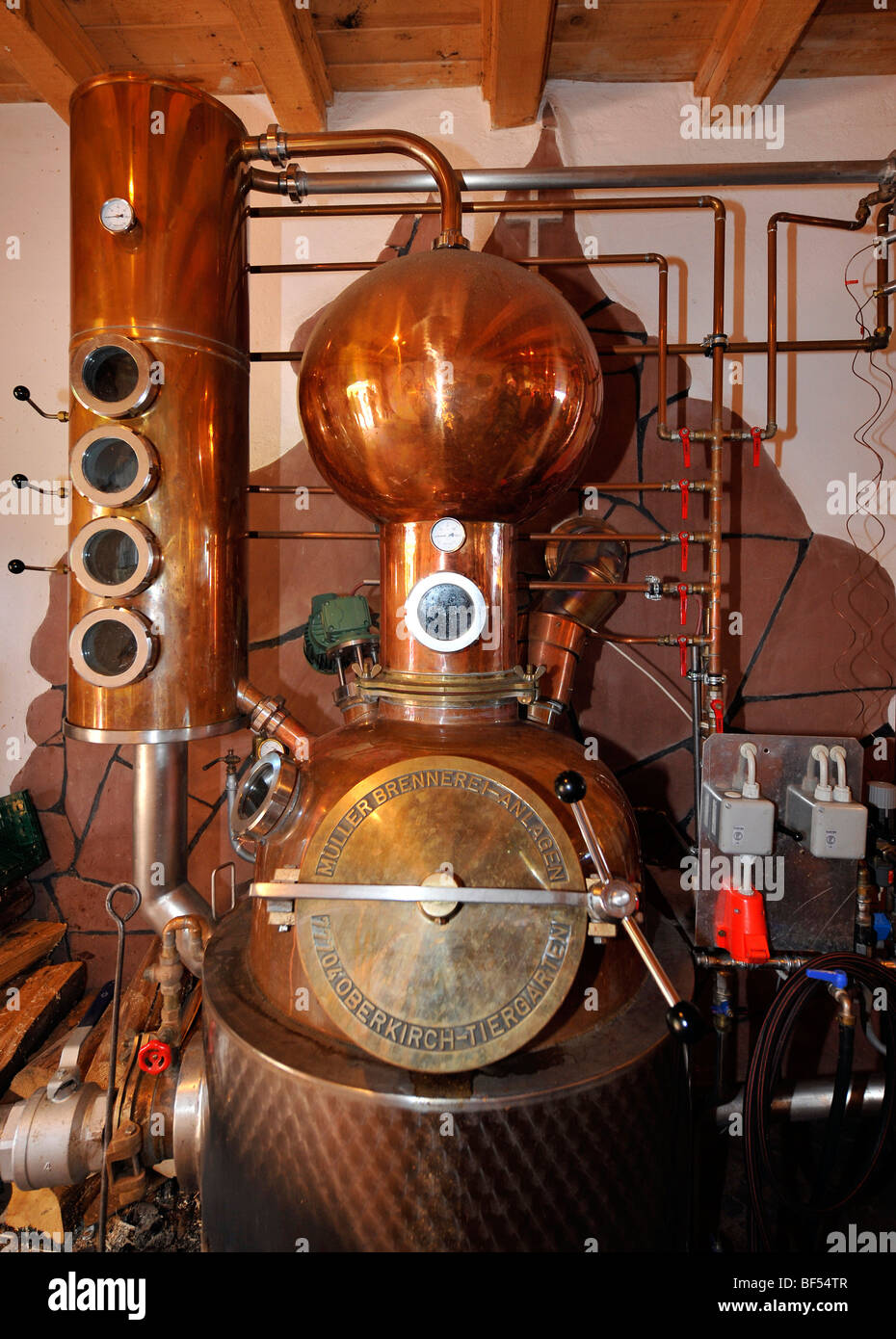 Brandy distillery, house distillery, Berg-Gasthof Kernhof mountain inn ...