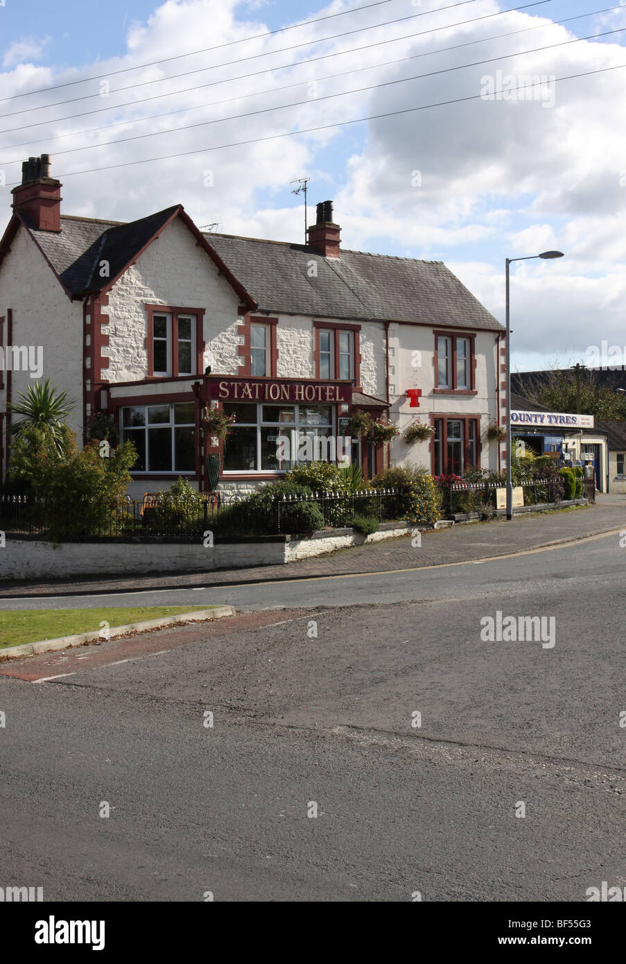 exterior of Station Hotel Castle Douglas, Dumfries and Galloway ...
