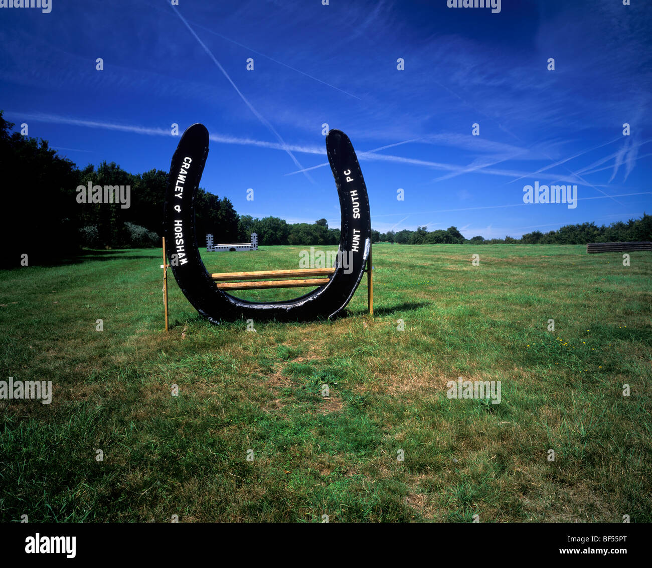 Show jumping fence hi-res stock photography and images - Alamy