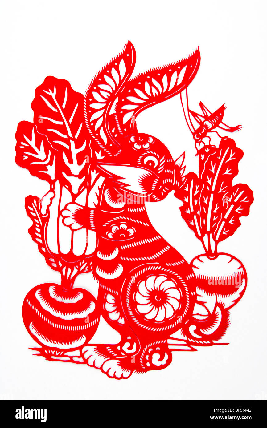 Chinese horoscope rabbit hi-res stock photography and images - Alamy