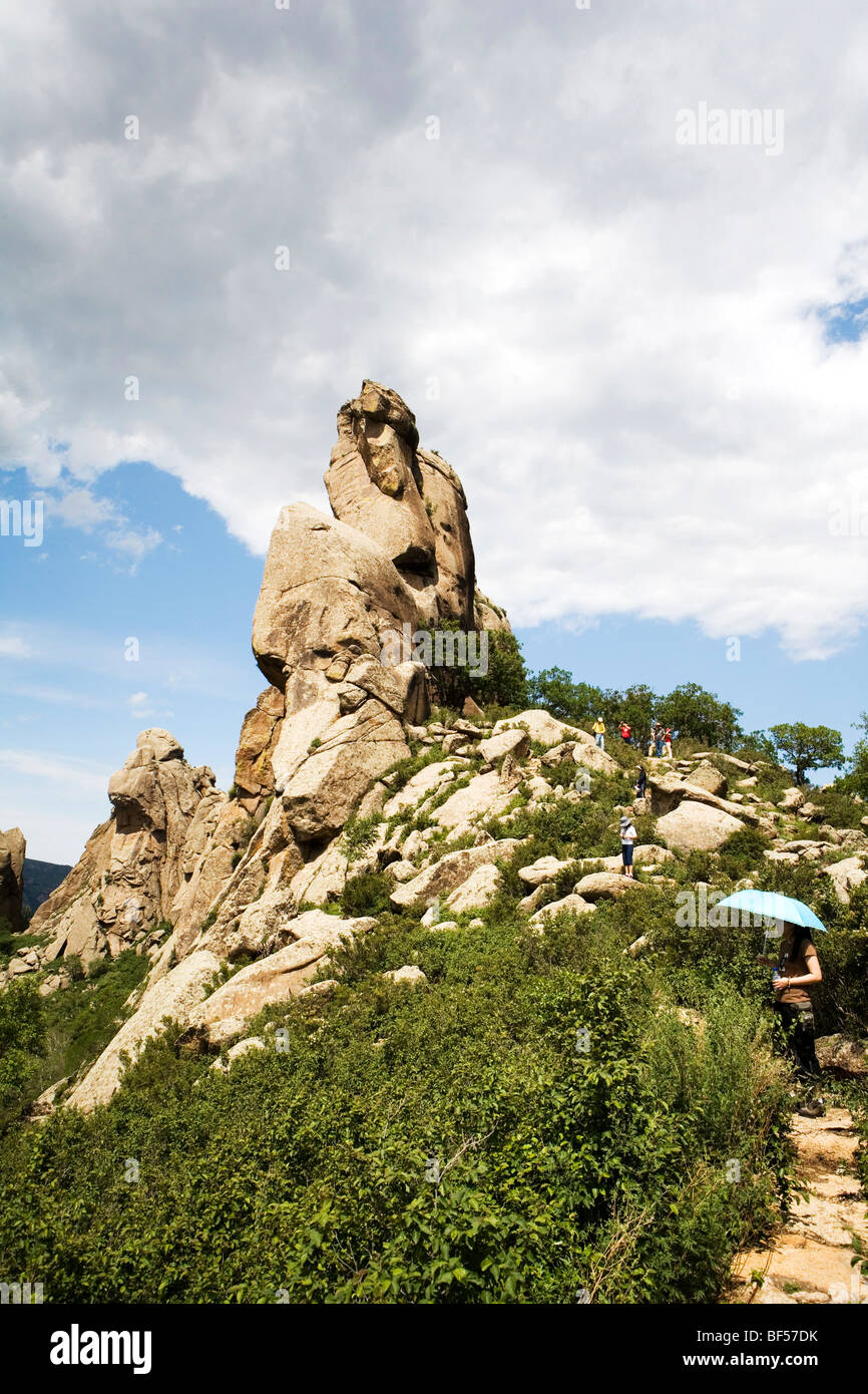 Arshihaty granite in Hexigten Global Geopark, Hexigten Banner, Chifeng ...