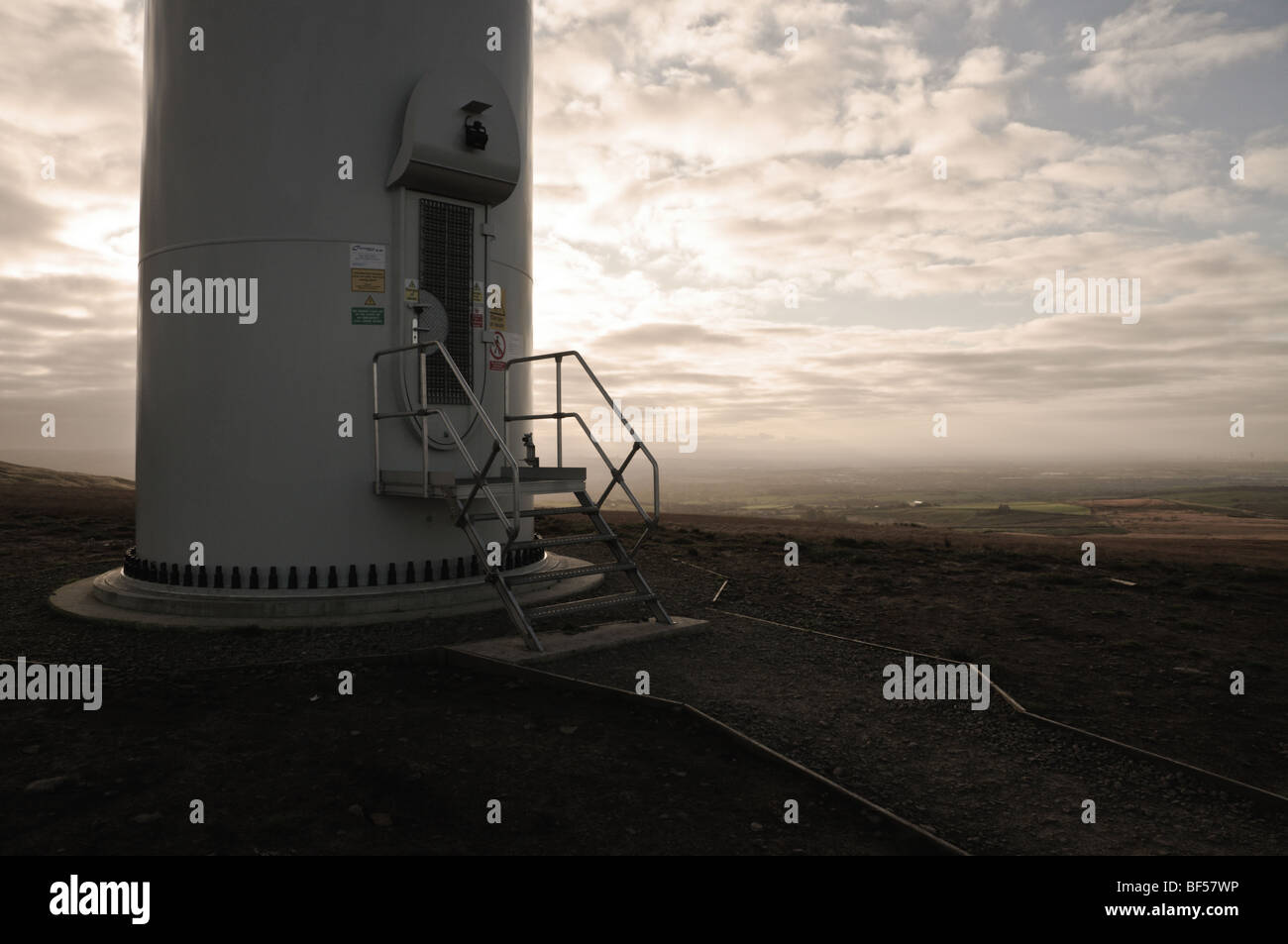 Wind turbine base hi-res stock photography and images - Alamy