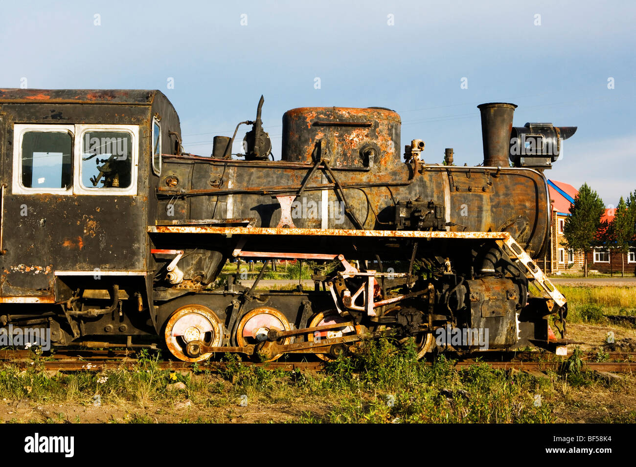 Narrow Gauge Steam Engine, Arxan National Forest Park, Arxan City ...