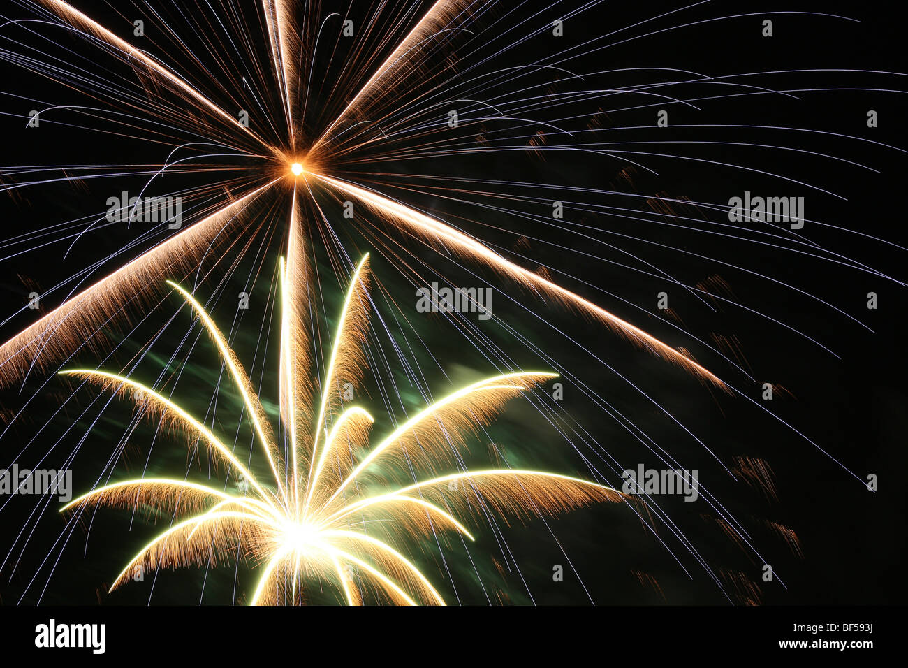 nice fireworks from the 4th of july Stock Photo - Alamy