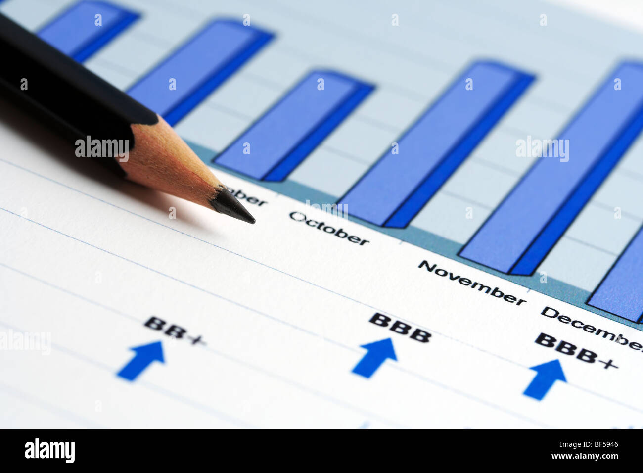 Business graphs and charts Stock Photo - Alamy