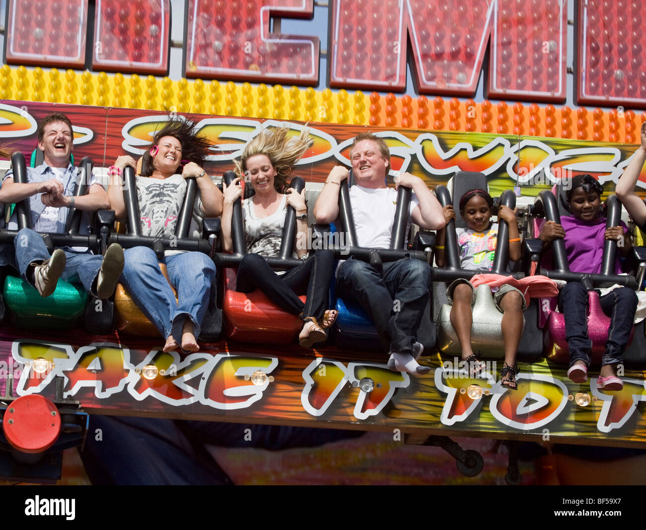 Funfair Ride Blackpool Pier High Resolution Stock Photography and ...