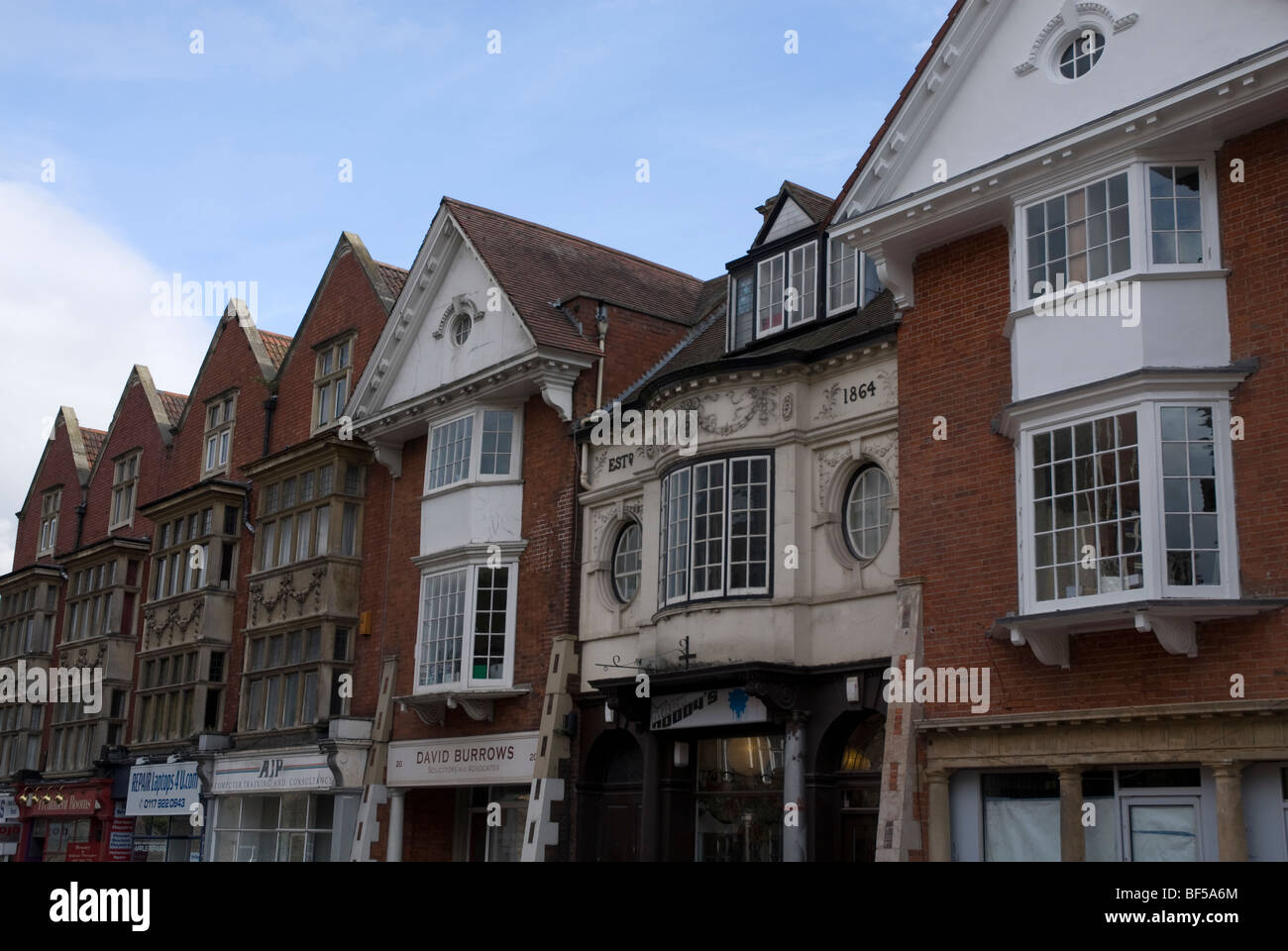 Row of shops Park Row Bristol, UK Stock Photo - Alamy