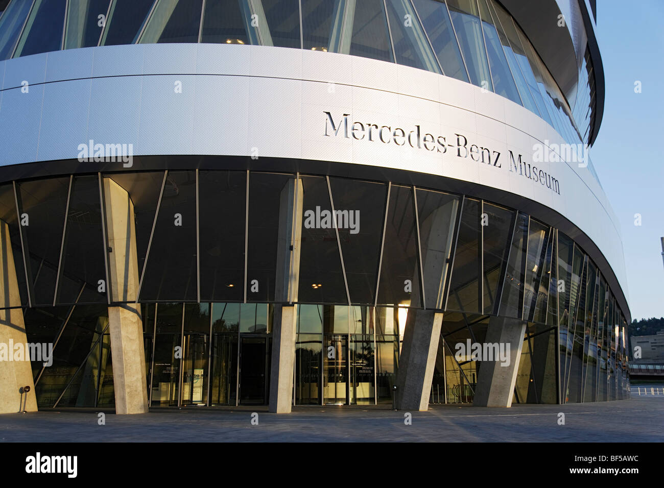 Mercedes-Benz Museum, Bad Cannstatt, Stuttgart, Baden-Wurttemberg ...