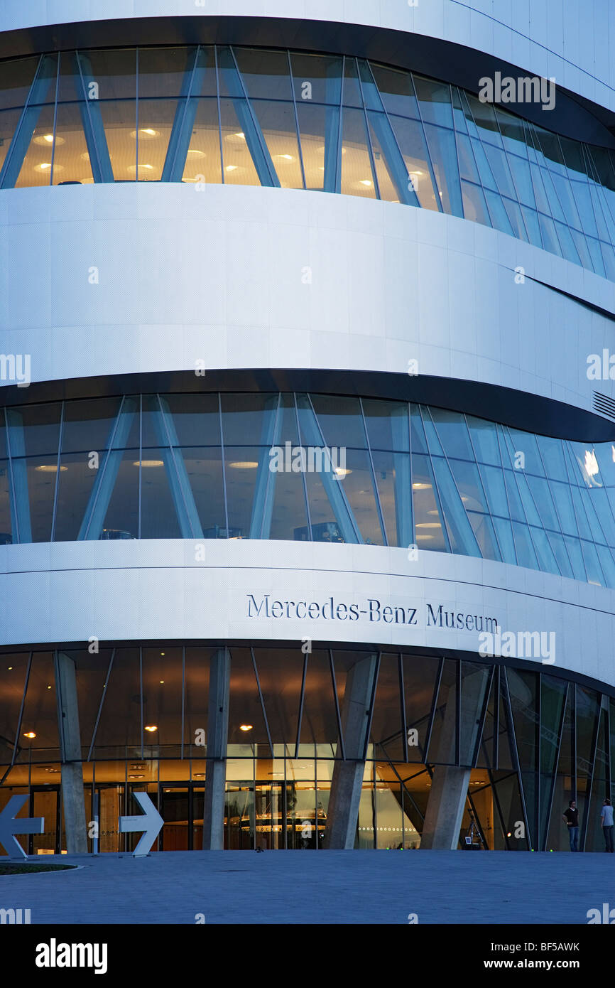 Mercedes-Benz Museum, Bad Cannstatt, Stuttgart, Baden-Wurttemberg ...