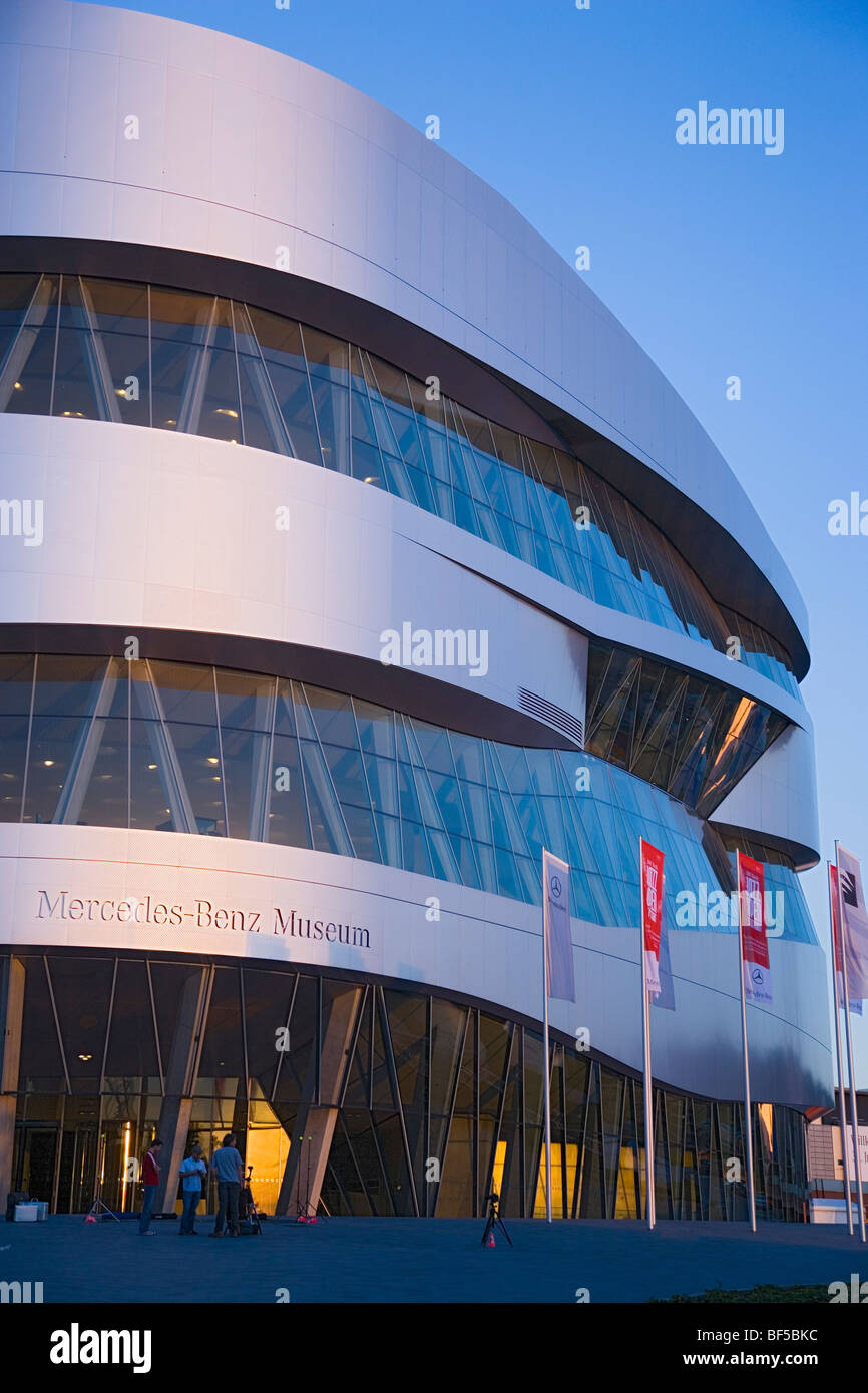 Mercedes-Benz Museum, Bad Cannstatt, Stuttgart, Baden-Wurttemberg ...