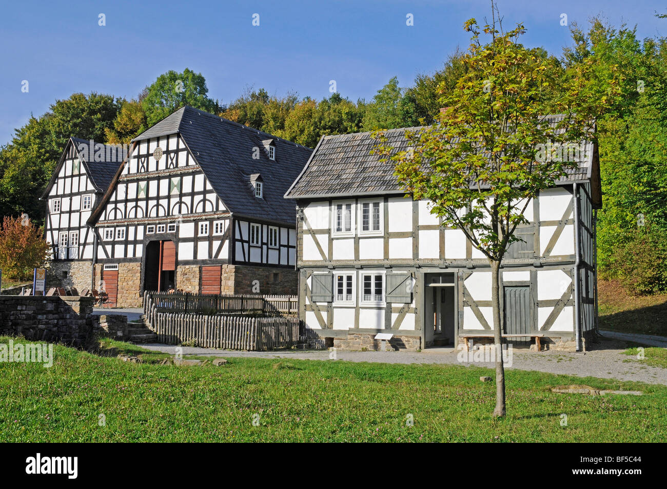 Sauerland village, historic timber-framed house, open-air museum ...