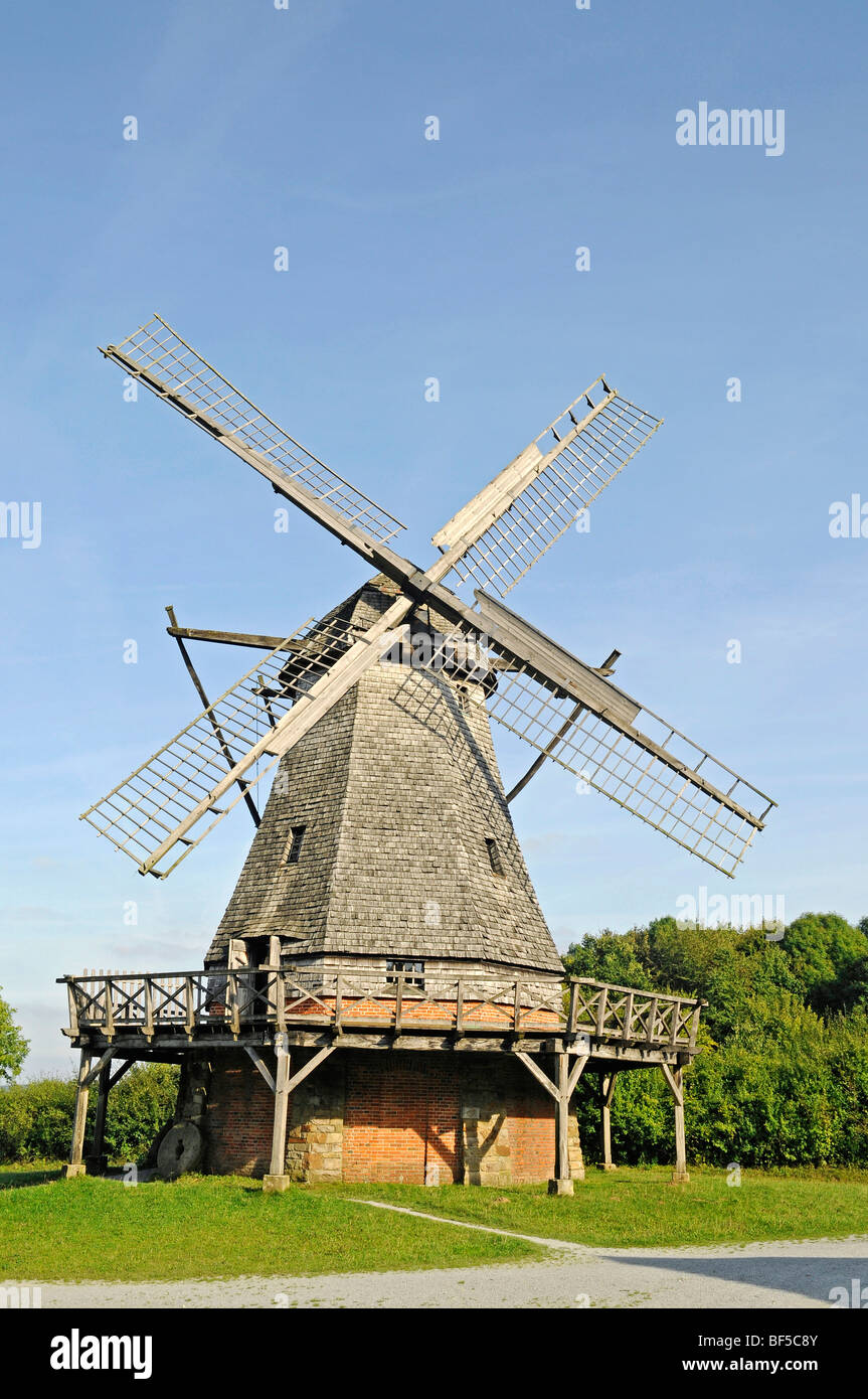 Dutch-style windmill, open-air museum, Westphalian State Museum for ...