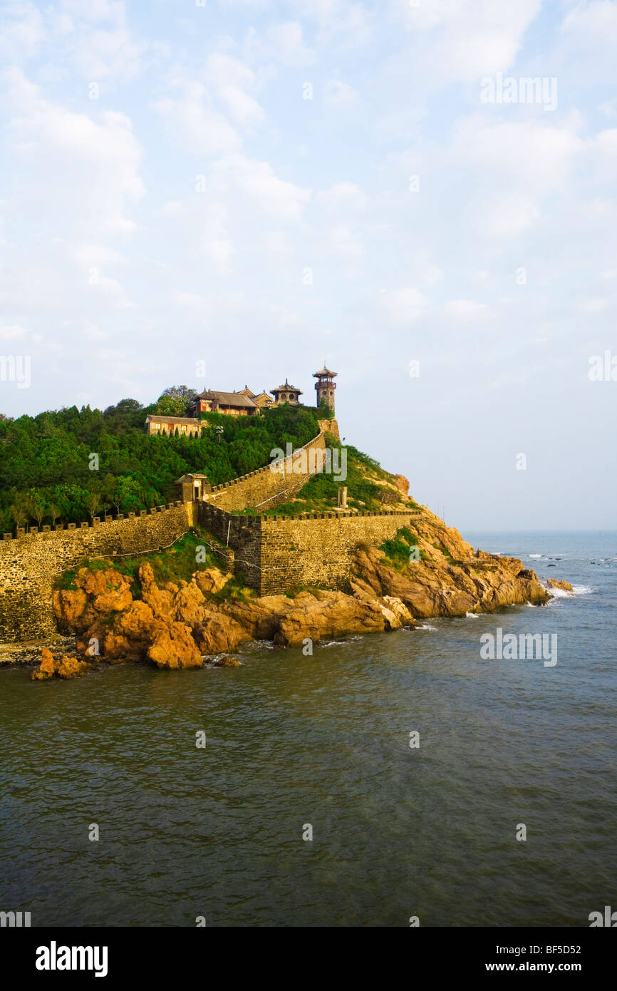 Penglai Pavilion, Penglai City, Shandong Province, China Stock Photo ...