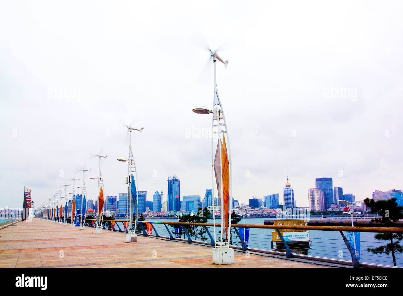 Modern architecture in Qingdao City, Shandong Province, China Stock ...