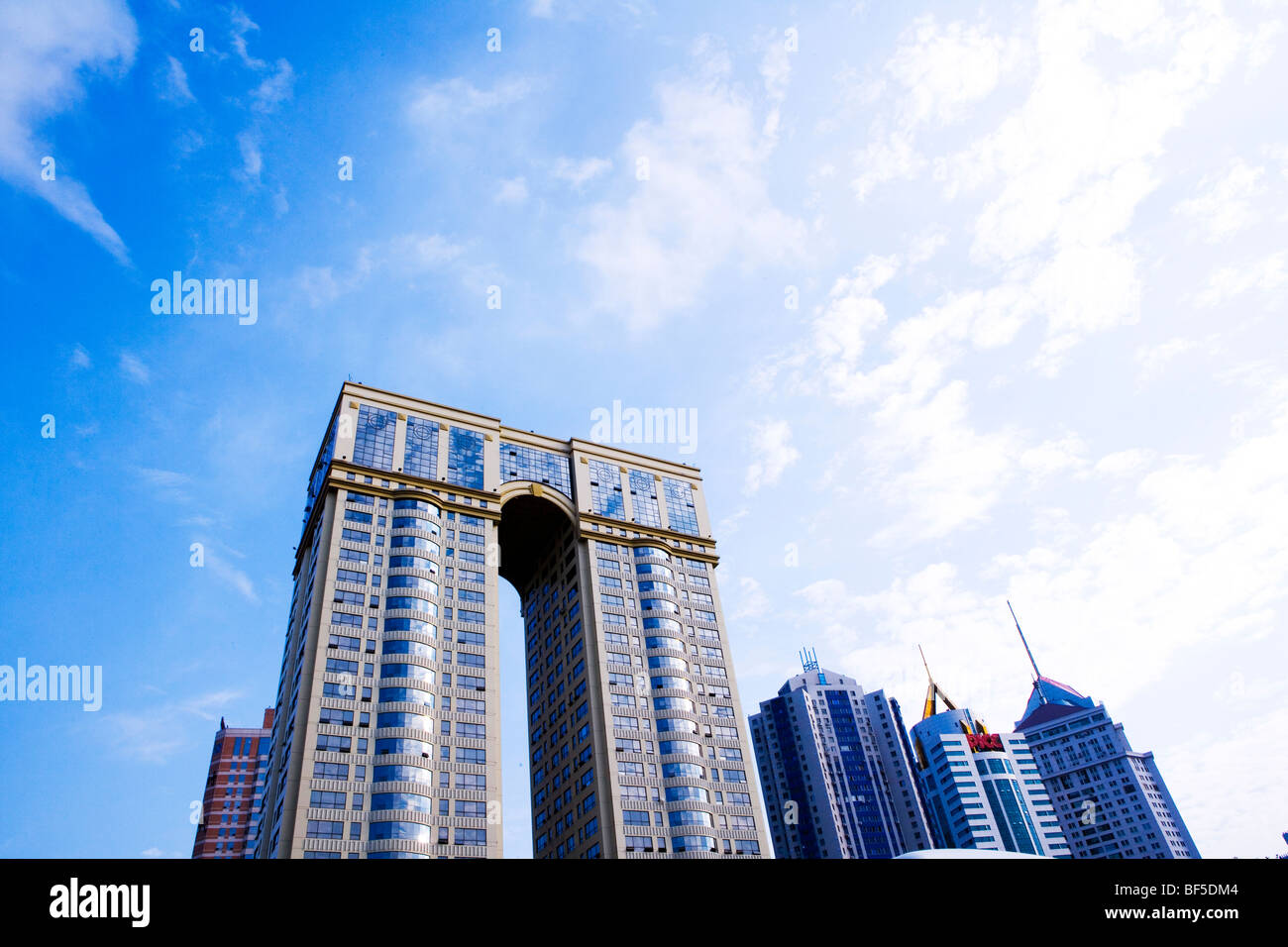 Modern architecture in Qingdao City, Shandong, China Stock Photo - Alamy