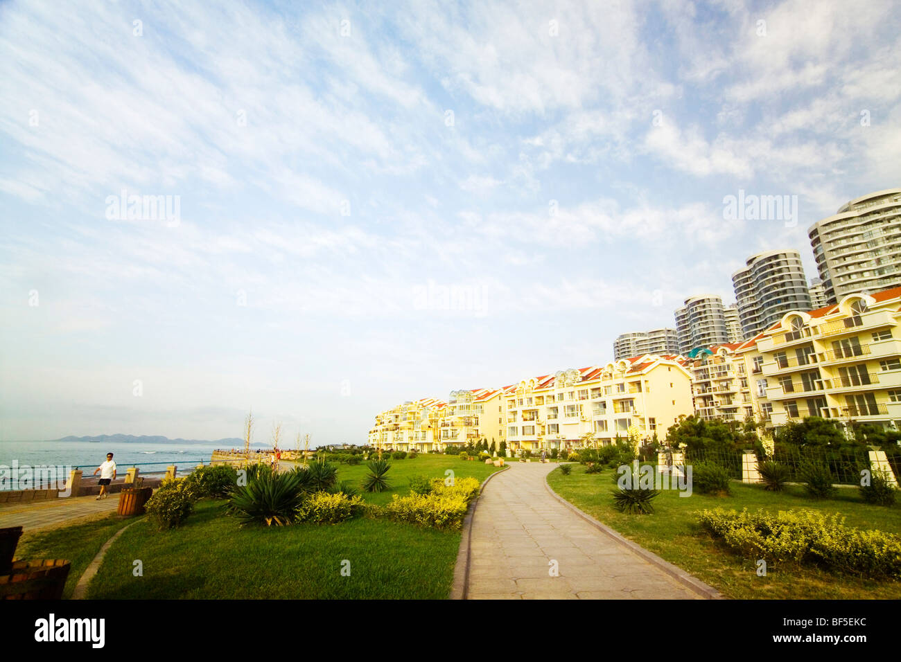 Modern architecture in Qingdao City, Shandong, China Stock Photo - Alamy