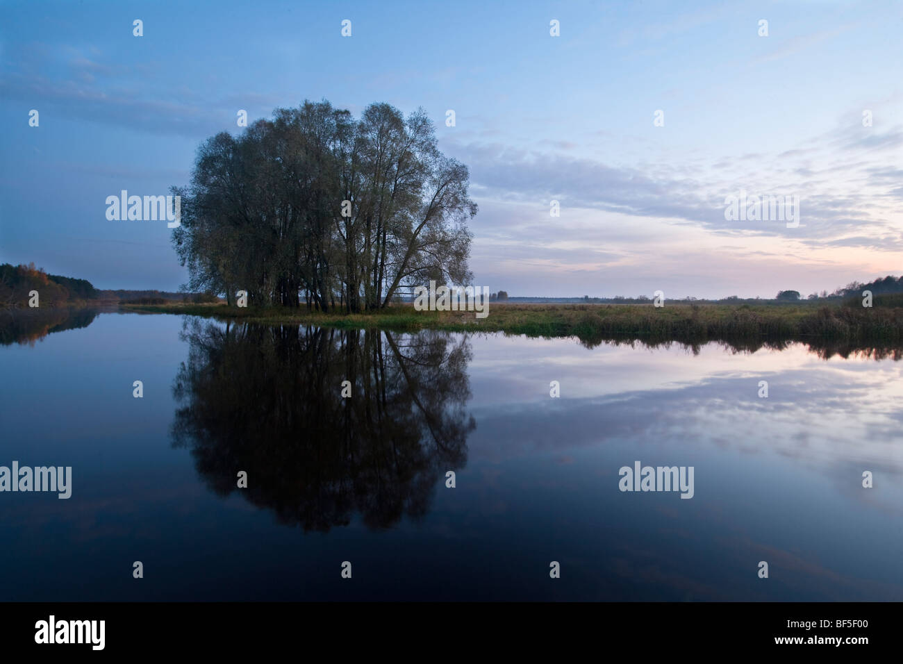 River Suur-Emaj gi after sunset Stock Photo - Alamy
