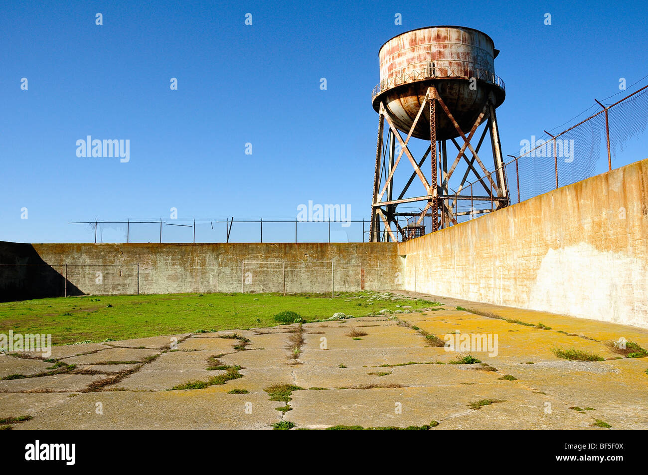 Recreation Yard, Alcatraz Island and Prison, National Park in San ...