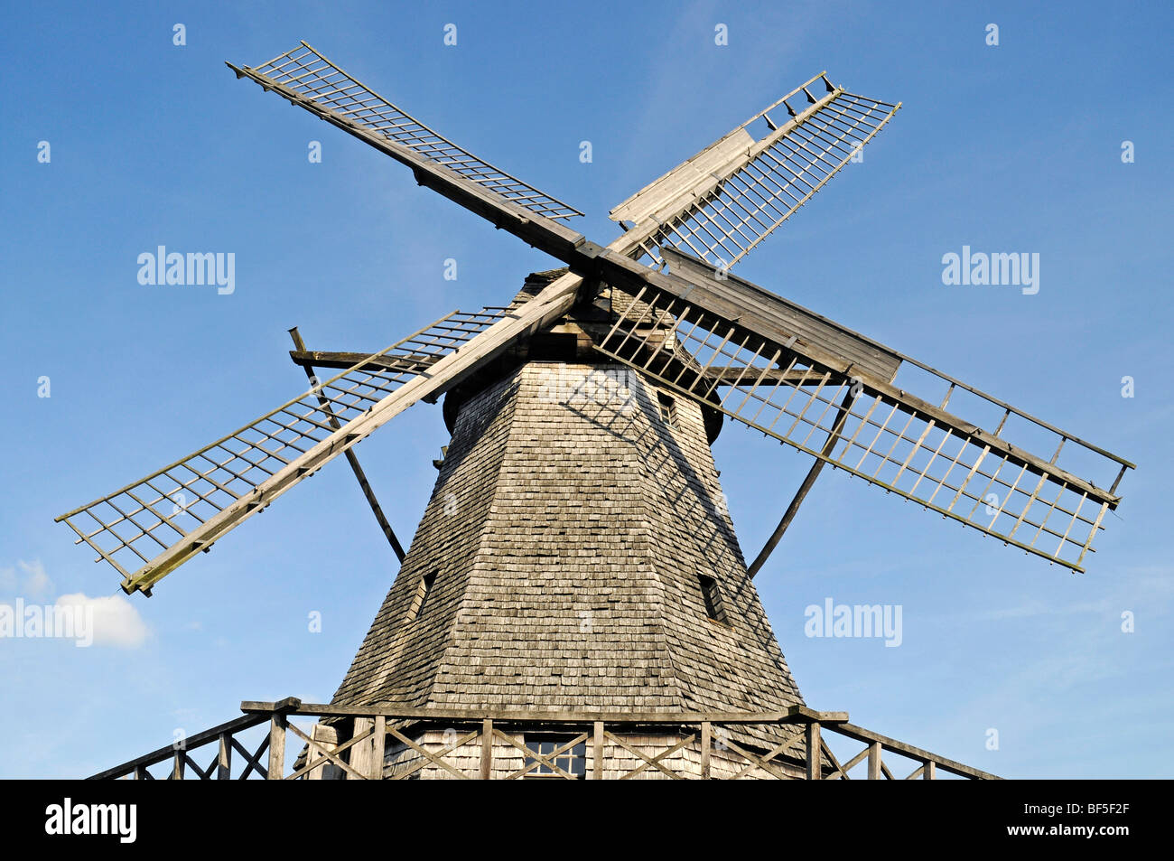 Dutch-style windmill, open-air museum, Westphalian State Museum for ...