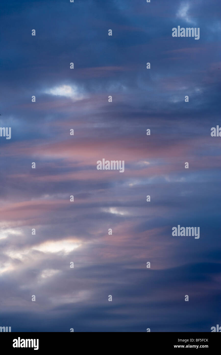 Evening sky altocumulus hi-res stock photography and images - Alamy