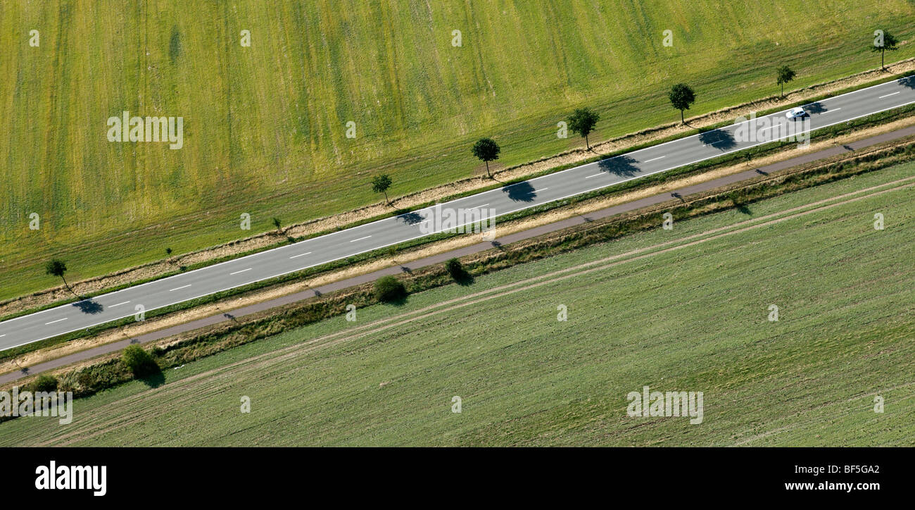 Aerial shot country highway cars hi-res stock photography and images ...