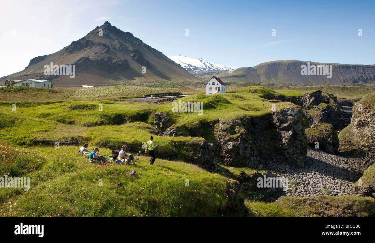 Arnarstapi, Snaefellsnes Peninsula, Iceland Stock Photo - Alamy