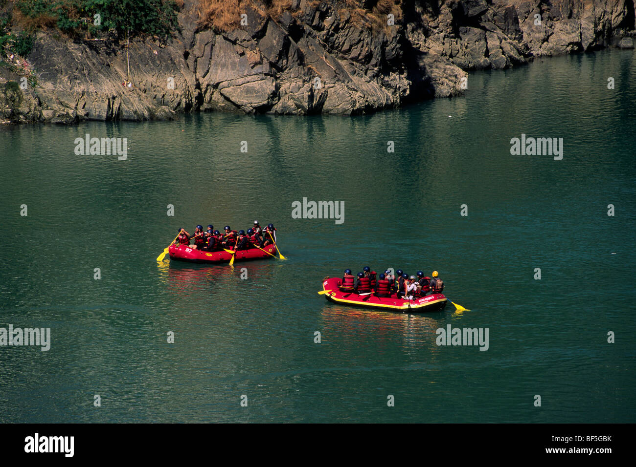 india, uttarakhand, rishikesh, ganges river, rafting Stock Photo - Alamy
